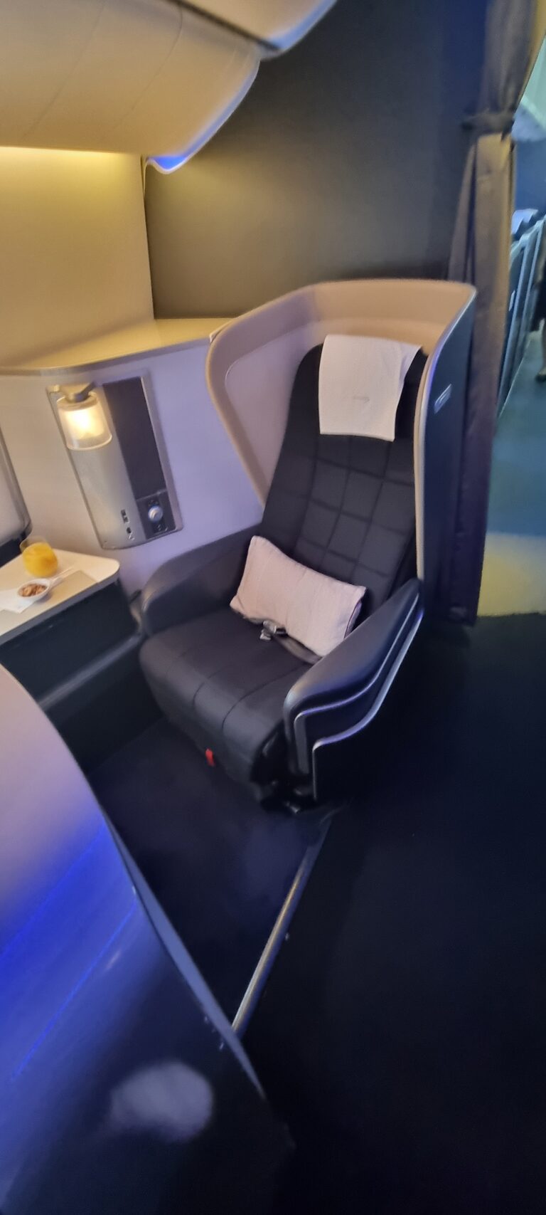 Review: My First, First-Class Flight Ever! - Wingtips