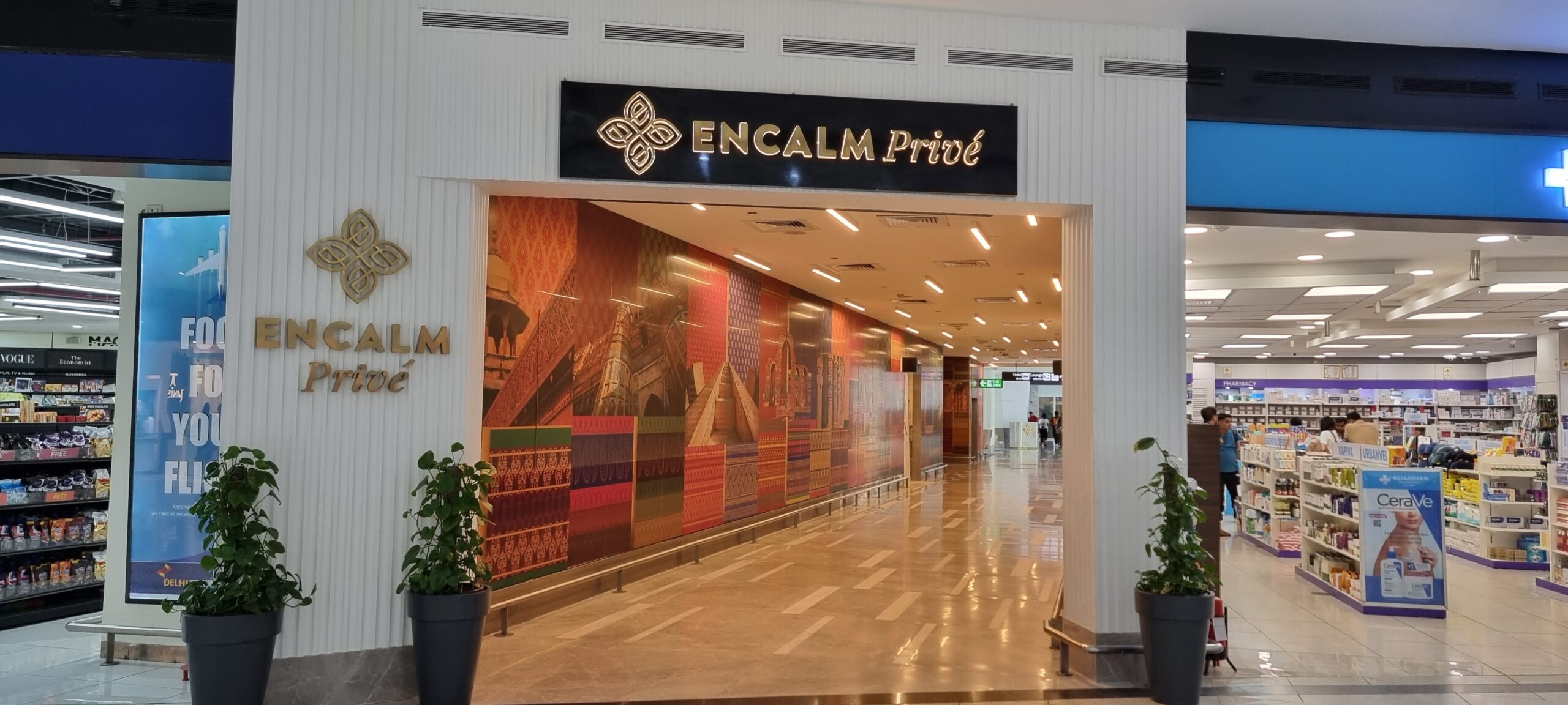 Review: Encalm Privé Lounge DEL Airport. - Wingtips