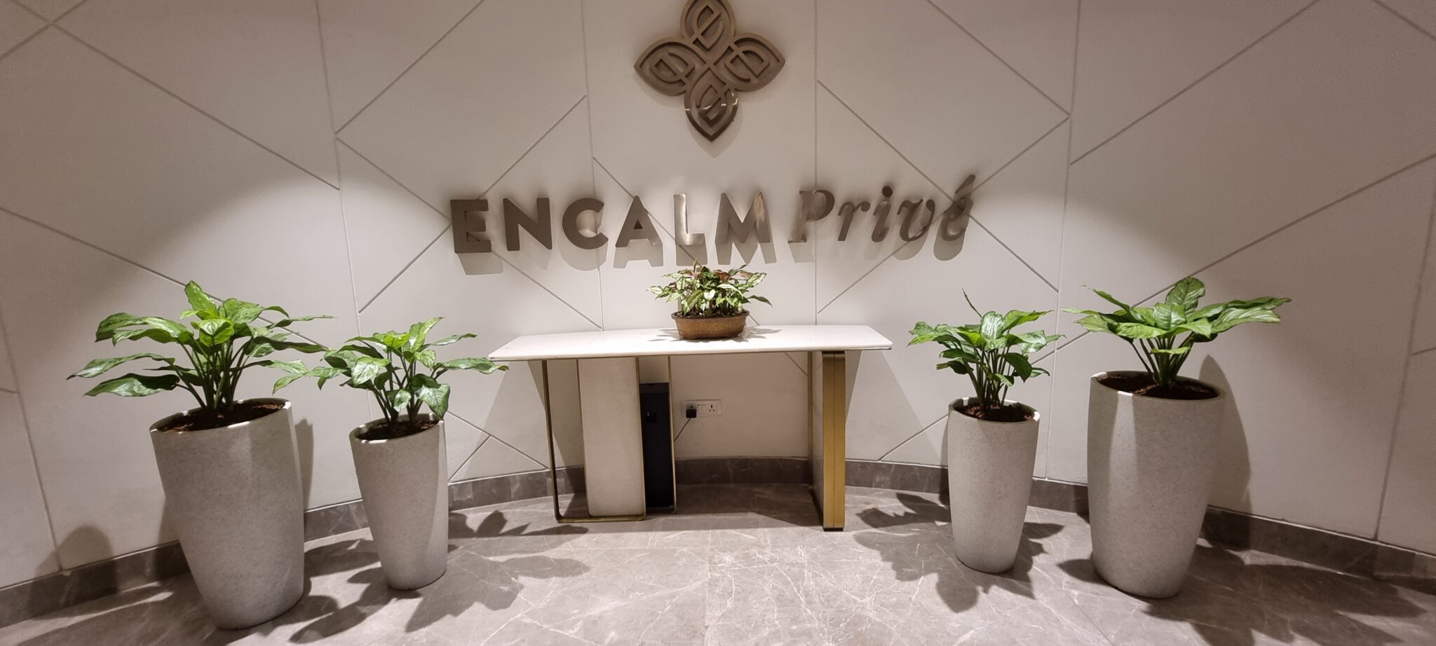 Review: Encalm Privé Lounge DEL Airport. - Wingtips